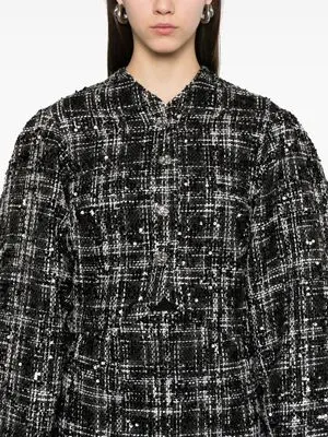 ROTATE BY BIRGER CHRISTENSEN Bouclé Jacket