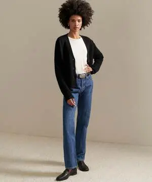 Jenni Kayne Cashmere Colette Cardigan - Black
