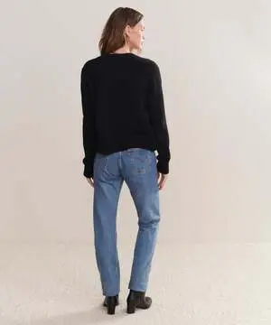 Jenni Kayne Cashmere Colette Cardigan - Black