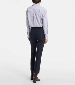 Max Mara Fatina Cropped Straight Pants