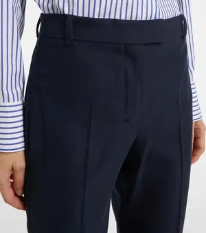 Max Mara Fatina Cropped Straight Pants