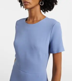 Stella McCartney Iconic Ruffled Minidress - Blue