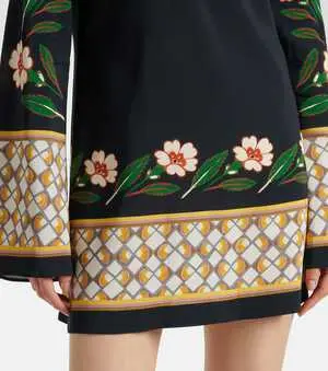 La DoubleJ Supreme Swing Floral Minidress