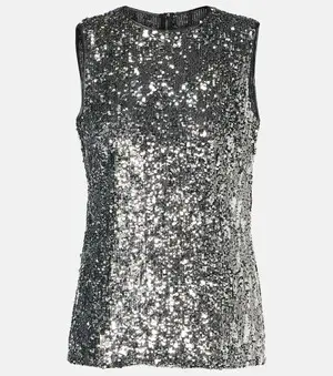 Dolce & Gabbana Sequined Top