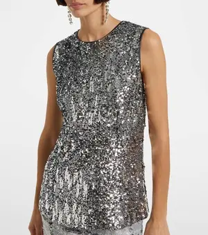 Dolce & Gabbana Sequined Top