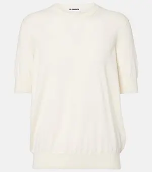JIL SANDER Cotton Sweater - Beige