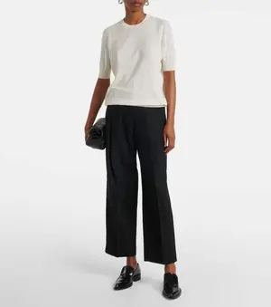 JIL SANDER Cotton Sweater - Beige