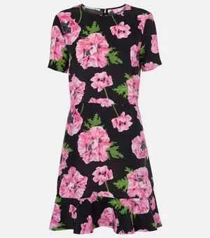 Stella McCartney Iconic Floral Ruffled Mini Dress - Multicoloured