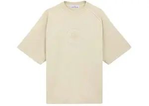 Stone Island Organic Cotton Jersey T-shirt - Beige