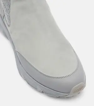 TOD'S Leather Chelsea Boots - Grey