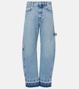 Stella McCartney Mid-rise Wide-leg Jeans - Blue