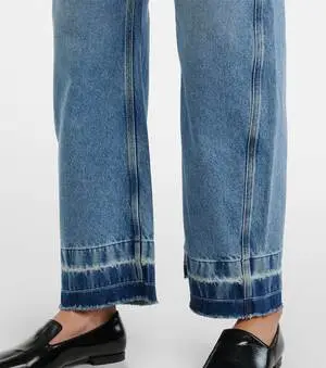 Stella McCartney Mid-rise Wide-leg Jeans - Blue