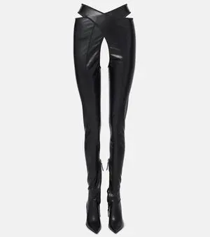 Attico Cheopissima 105 Over-the-knee Boots - Black
