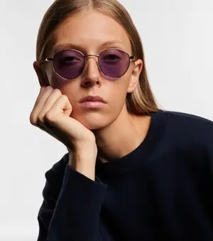 Loewe Round Sunglasses - Gold