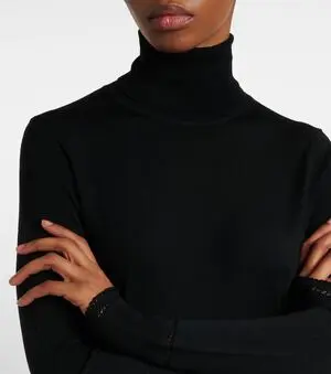 Chloé Cropped Wool Sweater