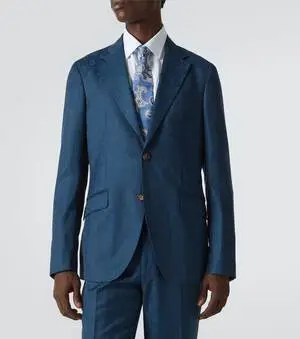 Etro Roma Paisley Silk Suit