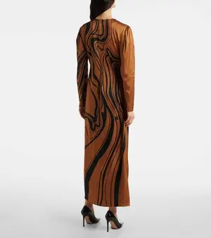 La DoubleJ Clingy Swing Maxi Dress - Multicoloured