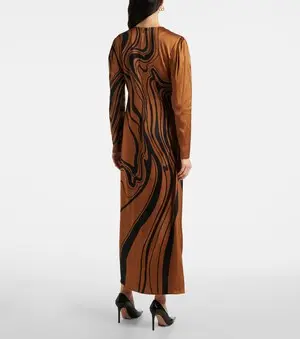 La DoubleJ Clingy Swing Maxi Dress - Multicoloured