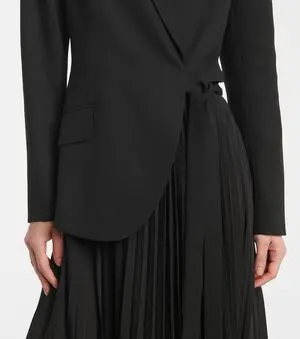 Simkhai Ambretta Plissé Maxi Dress