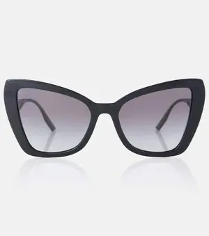 Dolce & Gabbana Cat-eye Sunglasses - Black