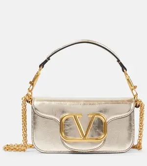 Valentino Garavani Loco Small Leather Shoulder Bag