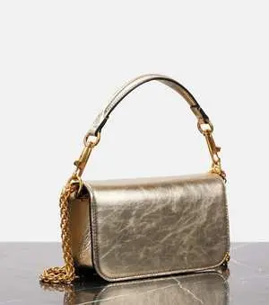 Valentino Garavani Loco Small Leather Shoulder Bag