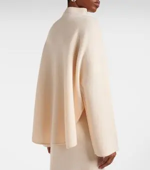 Jardin Des Orangers Wool And Cashmere High Neck Sweater
