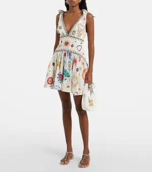 Camilla Embroidered Minidress