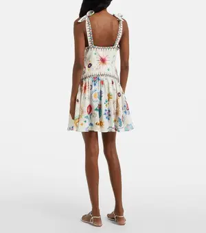 Camilla Embroidered Minidress