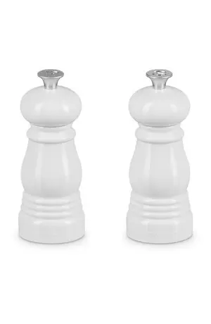 LE CREUSET Classic Petite Salt & Pepper Mill Set - White