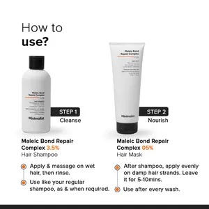 MINIMALIST Maleic Bond Repair Complex 05% Hair Mask