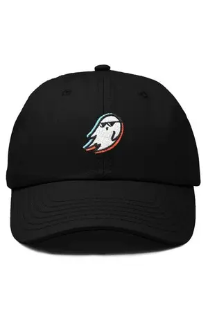 DALIX Dalix Ghost Life Embroidered Cap Black