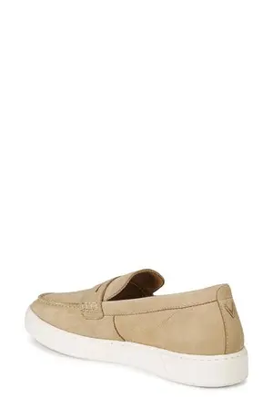 Vionic Thompson Loafer - Sand Nbck Leather