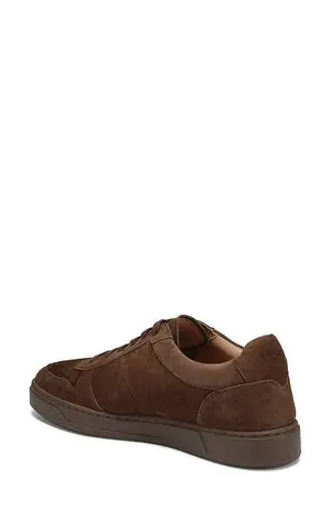 Vionic Lucas Court Leather Sneaker - Dark Brown