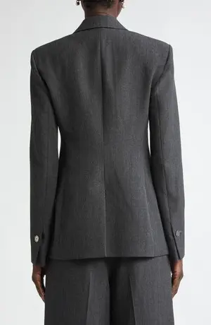 St. John Pinstripe Luxe Suiting Jacket