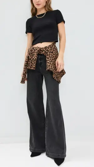 PISTOLA Jadyn Wide Leg Jeans - Zen