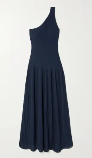 Escvdo Cayo One-shoulder Cotton Maxi Dress