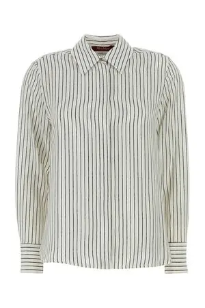 Max Mara Max Mara Studio Lama Striped Shirt - Multi