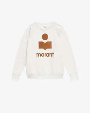 MARANT ETOILE Marant Étoile Millyny Sweatshirt Ecru/camel
