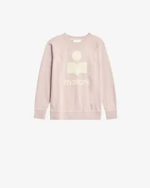 MARANT ETOILE Millyny Sweatshirt - Light Pink/ecru