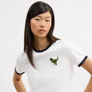 COACH Rexy Ringer T-shirt
