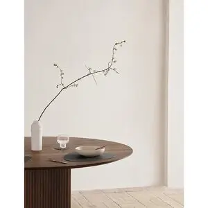 LIND DNA Nupo Flecked Leather Placemat 37cm X 44cm - Anthracite