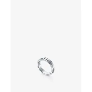 Tiffany & Co. T Narrow 18ct White-gold Ring
