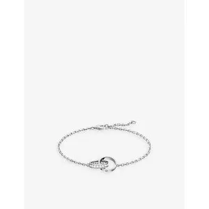 CARTIER Love 18ct White-gold And Diamond Bracelet - White Gold