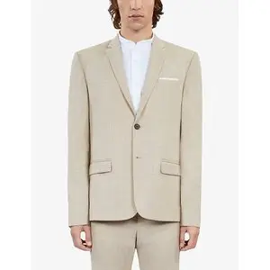 The Kooples Single-breasted Notch-lapel Wool Blazer