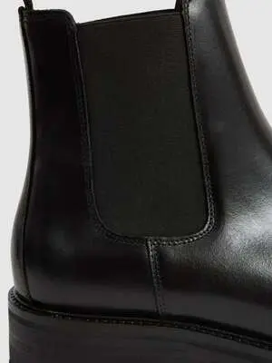 REISS Chiltern Leather Chelsea Boots