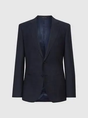 REISS Dunn Textured Slim Fit Blazer