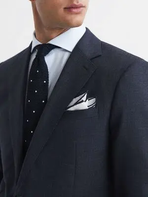 REISS Dunn Textured Slim Fit Blazer