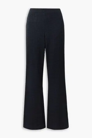Tibi Ali Checked Knit Pants