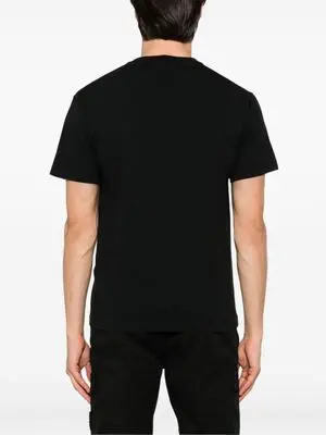 Stone Island Compass-motif T-shirt - Black